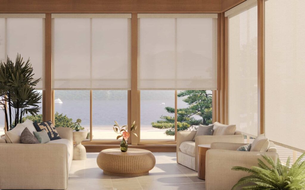 Roller Shades | Seaside Window Treatment